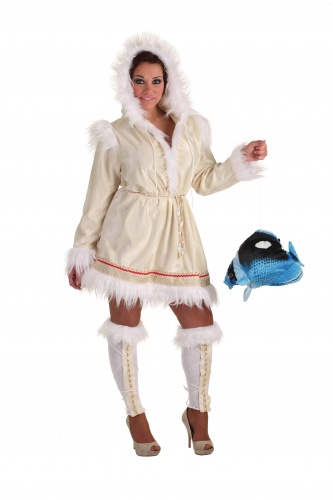 Disfraz de esquimal mujer adulta